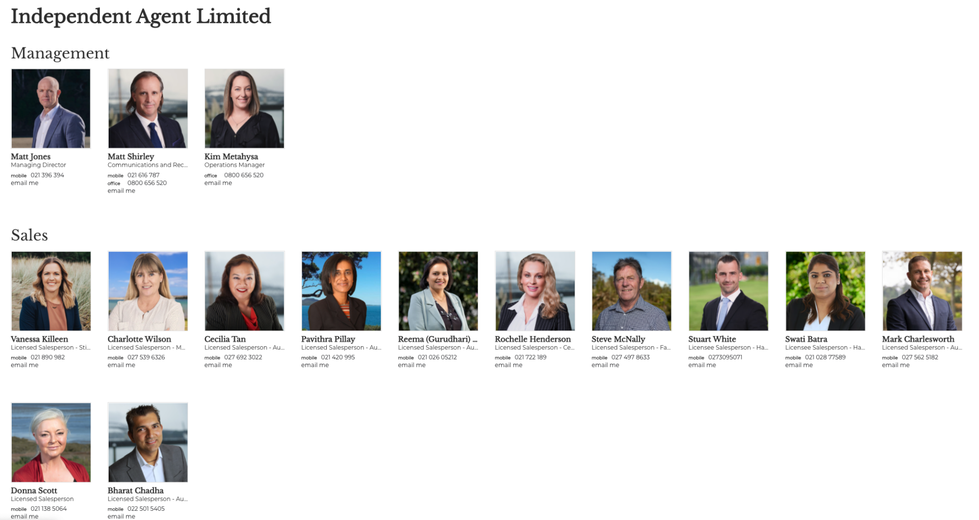 1 Year - Independent Agent NZ